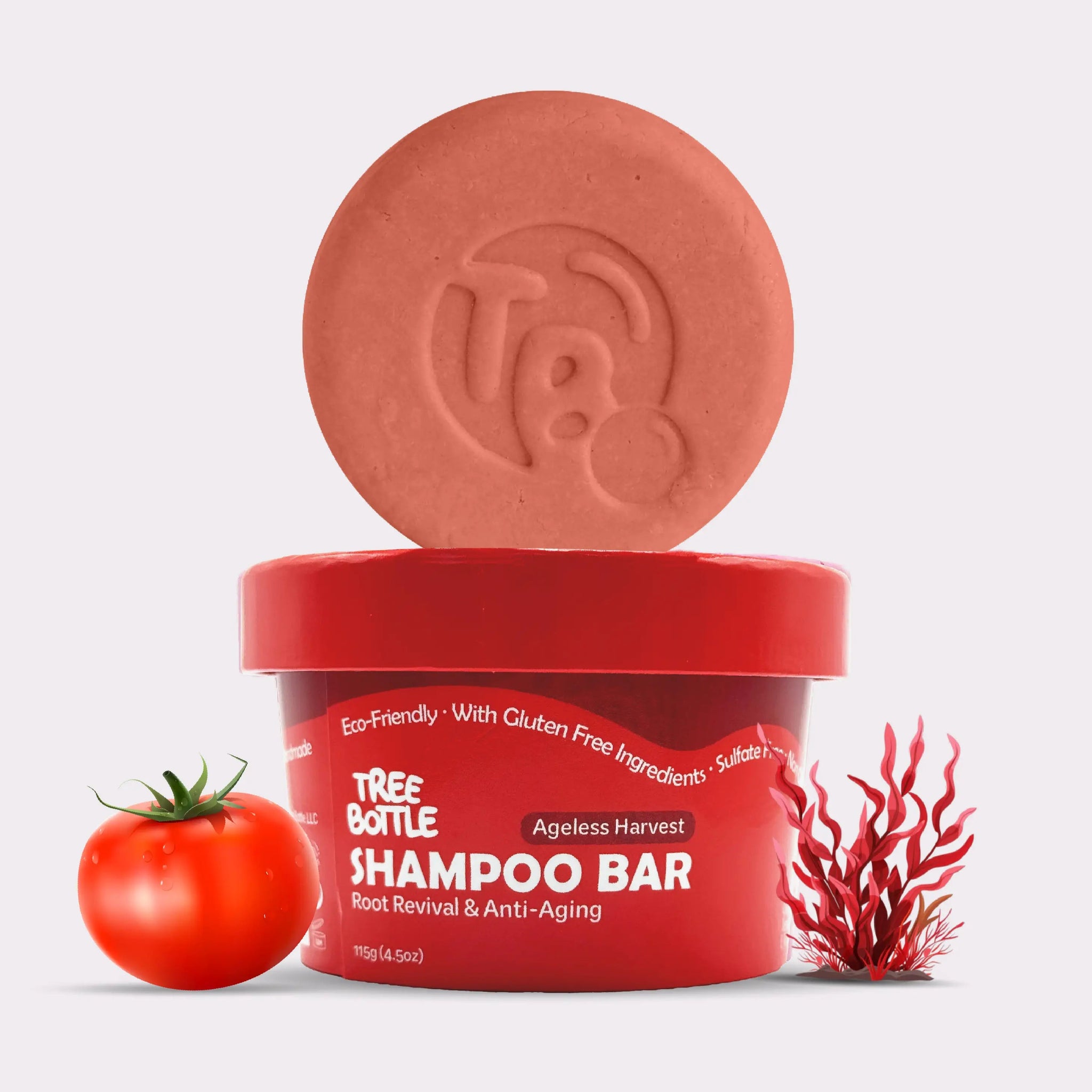 Hyaluronic Acid + Tomato Extract Shampoo Bar - ANTI-AGING